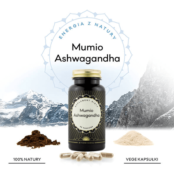 Mumio w kapsulkach i Ashwagandha – suplement diety na stres i ...